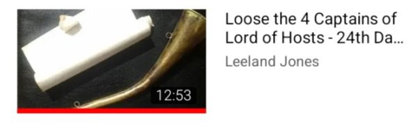 Loose the 4 Captains of Lord of Hosts - 24th Day of 11th Month ...